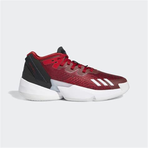 Adidas D O N Issue Basketball Shoes Red Unisex Basketball