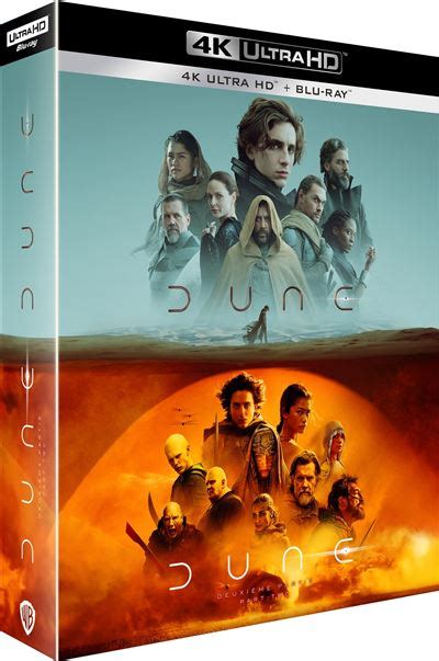 Dune Dune 1 2 4k Ultra HD Blu Ray 4k Blu Ray Denis Villeneuve