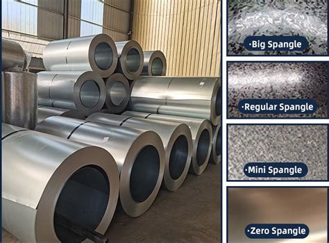 Zero Spangle Galvanized Steel Coil Quanshuo Metal Materials