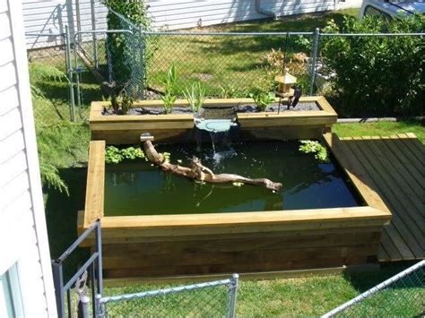 Patio Above Ground Koi Ponds 25 Have Fun Decor Ponds Backyard