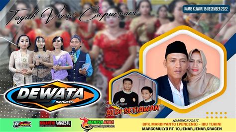 Live Campursari DEWATA MAHESA Audio KINANTHI PANGESTU