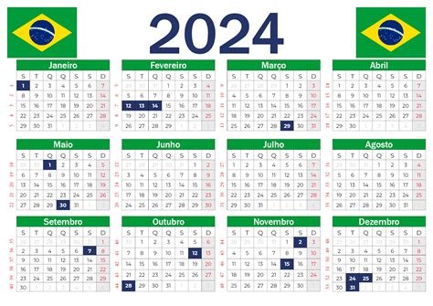 Calend Rio Brasil Para Imprimir Feriados