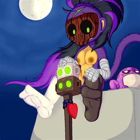 Rule 34 1futa Anthro Areolae Big Breasts Black Sclera Bloons Td 6 Bloons Tower Defense Breasts