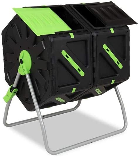 Garden Point Composteur De Jardin Rotatif 105 L Le Meilleur Choix Jardin