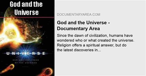 God And The Universe Watch Free Online