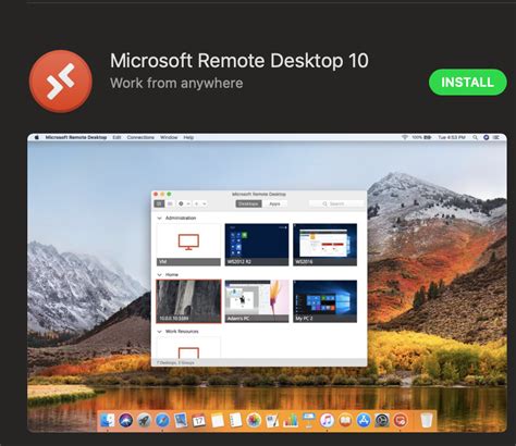 setup a remote desktop connection on a mac for windows 10 loadingps