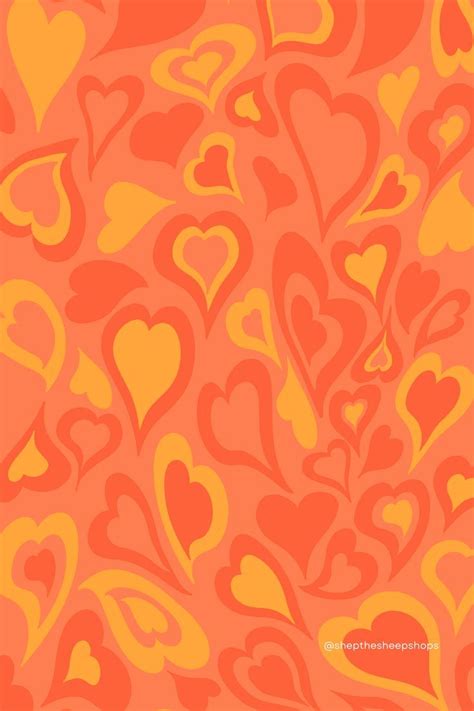 Aggregate More Than 91 Orange Heart Wallpaper Latest In Coedo Vn