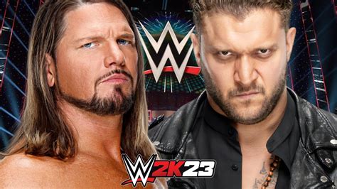 AJ STYLES Vs KARRION KROSS WWE 2K23 YouTube