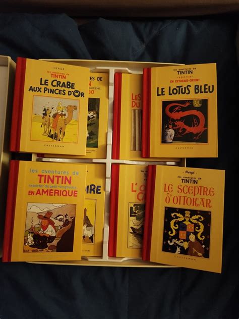 Tintin T1 à T13 L œuvre intégrale de Hergé 13x C années 80 13