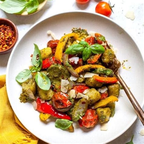 Crispy Gnocchi With Basil Pesto Pan Fried Gnocchi Recipe