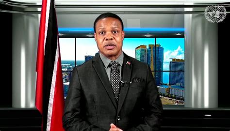 Trinidad Y Tobago Discurso Del Ministro De Relaciones Exteriores