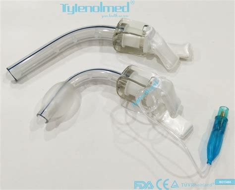 Single Use Medical Grade Pvc Tracheostomy Tube Cuffed Uncuffed With Ce