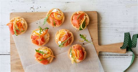 Tartelettes au saumon fumé Migusto