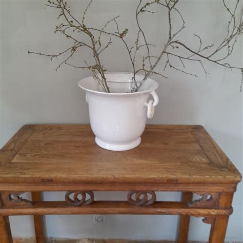Proantic Console Chinoise En Bois Naturel