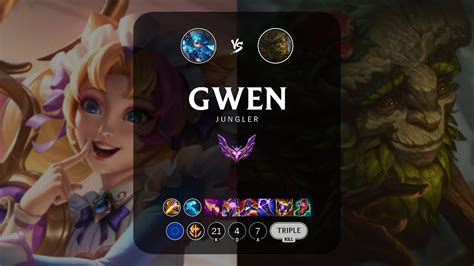 Gwen Jungle Vs Ivern Euw Master Patch Youtube