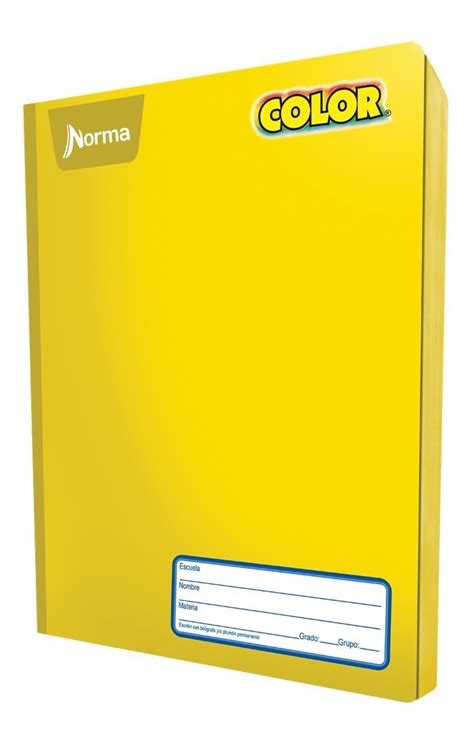 Cuaderno Profesional 100 Hojas Doble Raya Norma 360 Amarillo MercadoLibre