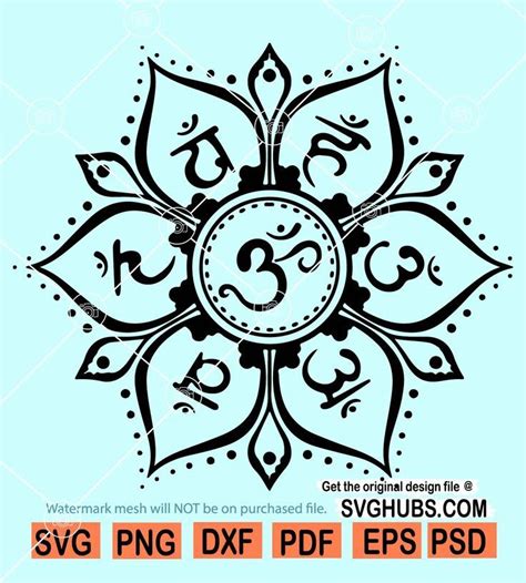 Chakra Symbols Svg 7 Chakras Svg Chakra Svg Chakra Svg Bundle Yoga