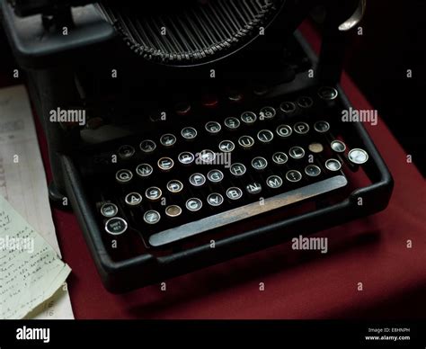 An Old Typewriter Stock Photo Alamy