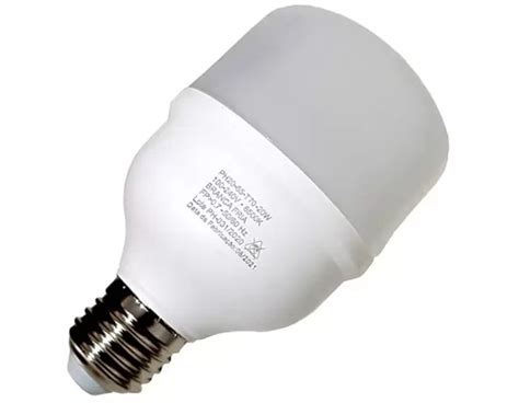 Lâmpada Led Bulbo 20w E27 Branco Frio 6500k Bivolt Almeida Construart