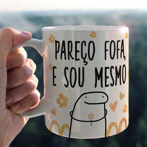 Caneca Personalizada Porcelana Flork Meme Elo