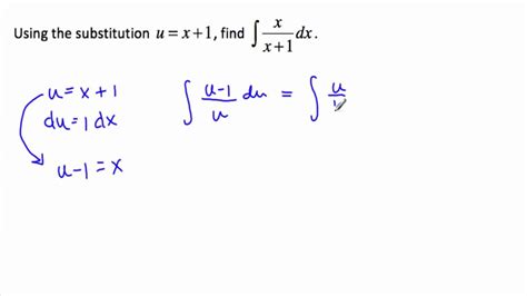 u substitution integrals youtube