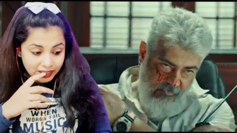 Thunivu Mass Interval Scene Reaction Thala Ajith H Vinoth Boney