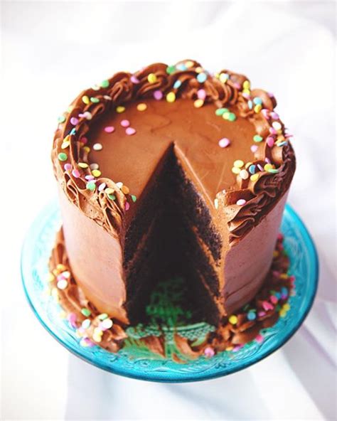 Double Chocolate Cake With Nutella Buttercream By Rachelhsally Quick