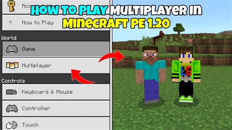 How To Play Multiplayer In Minecraft PE 1 20 How To Play Multiplayer