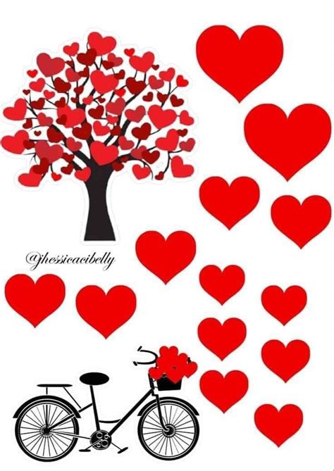 Topo De Bolo Romantico Para Imprimir 5 Artofit