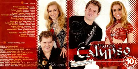 Encarte Banda Calypso Volume 10 Encartes Pop