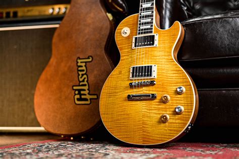 Gibson USA Kirk Hammett Greeny Les Paul Standard In Greeny Burst