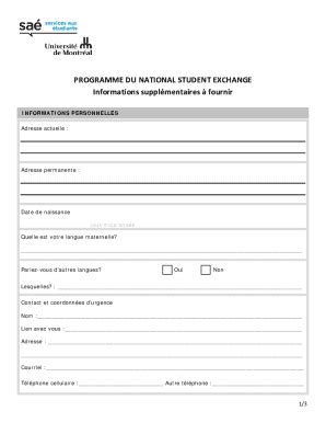 Remplissable En Ligne Maisoninternationale Umontreal PROGRAMME DU