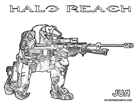 Printable Halo Coloring Pages Coloring Home