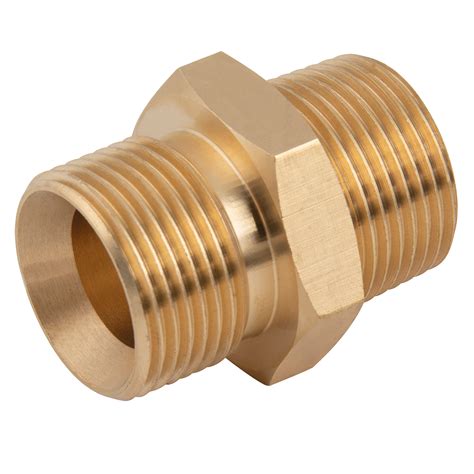 2 BSPP Male x 2 BSPT Male 60º Male Adaptor Shepherd Hydraulics
