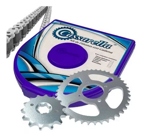 Kit De Arrastre Yamaha Crypton Fi Reforzado Casarella Env O Gratis