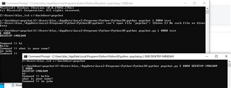 python bits and pieces with cyber security python a simple chat script