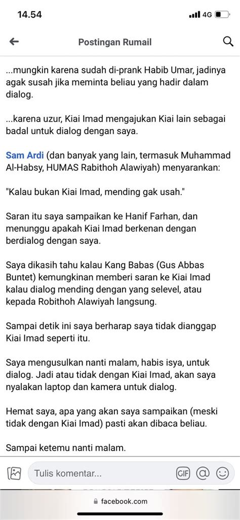 Sam Ardi On Twitter Secara Singkat Konteks Sedang Ada Topik Hangat