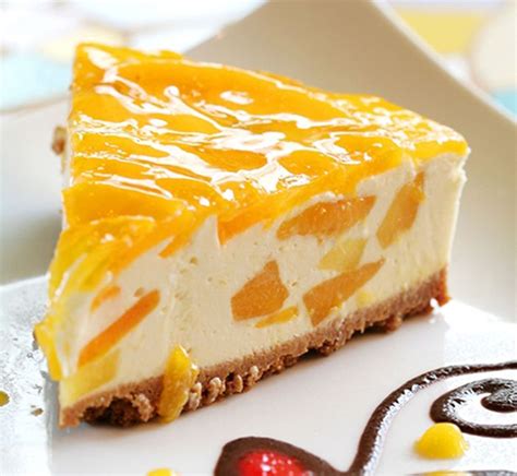Cheesecake de Mango Te enseñamos a cocinar recetas fáciles cómo la