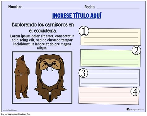 Hojas de Trabajo de Ecosistemas Para Niños Plantillas Para Imprimir Gratis