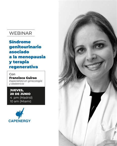 SÍNDROME GENITOURINARIO ASOCIADO A LA MENOPAUSIA TERAPIA REGENERATIVA