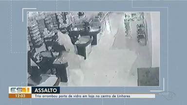 Gazeta Meio Dia Três pessoas são presas depois de arrombar loja no