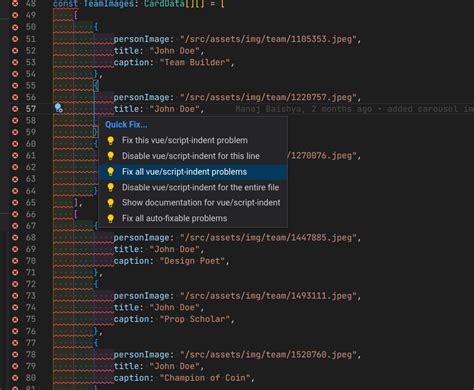 Script Indent Make Me Crazy Issue 362 Vuejs Eslint Plugin