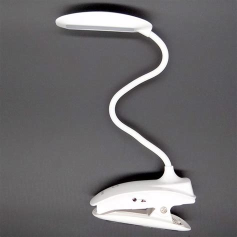 Luminaria Mesa Led Abajur Recarregavel Dobravel Clip Cozinha Flex Touch