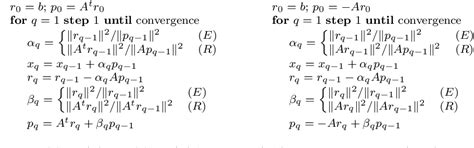 figure 1 from equivalence of krylov subspace methods for skew symmetric linear systems