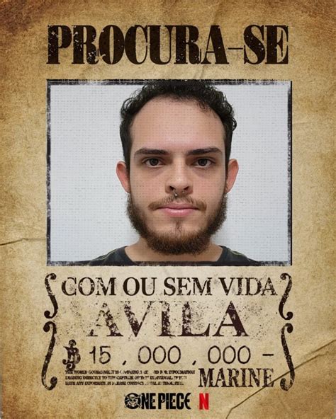 Site permite criar cartazes de procurados da série de One Piece