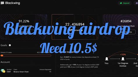 Blackwing Airdrop Bangla Need 10 5 In Smartchain YouTube