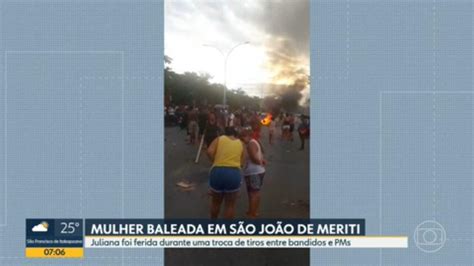 Mulher é baleada na cabeça em São João de Meriti Bom Dia Rio G1