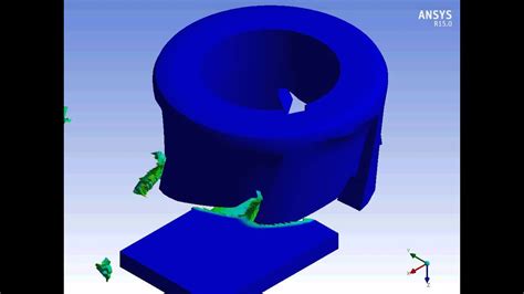ansys workbench explicit dynamics shell end milling of alsi 1045 extended example 5 youtube