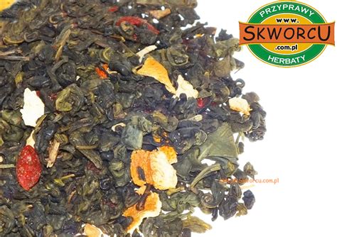 Gunpowder Goji Herbata Zielona Aromatyzowana Sklep Sklep