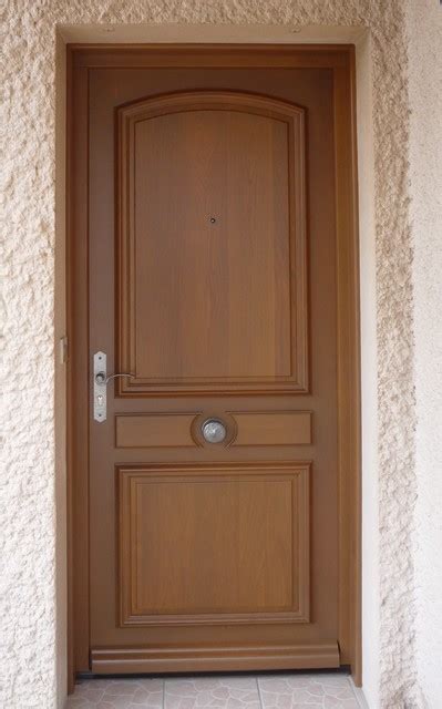 Porte Bois Porte Dentree Bois Massif Sur Mesure